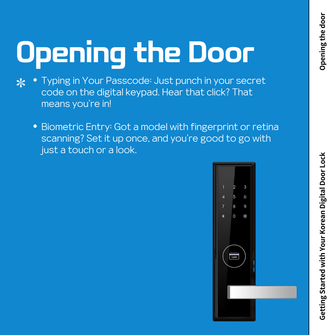 Korean Digital Door Locks: A Handy Guide for Expats and Students ...