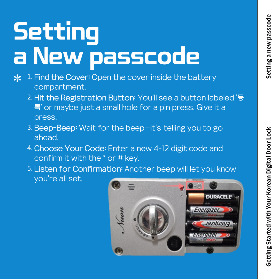 Korean Digital Door Locks: A Handy Guide for Expats and Students ...